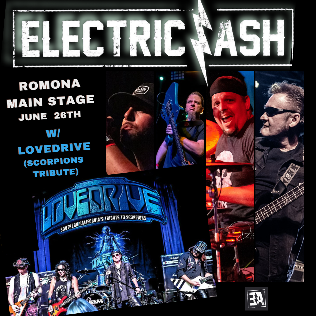 Electric Ash: Live Band for Clubs, Casinos, Festivals & Private Events ...