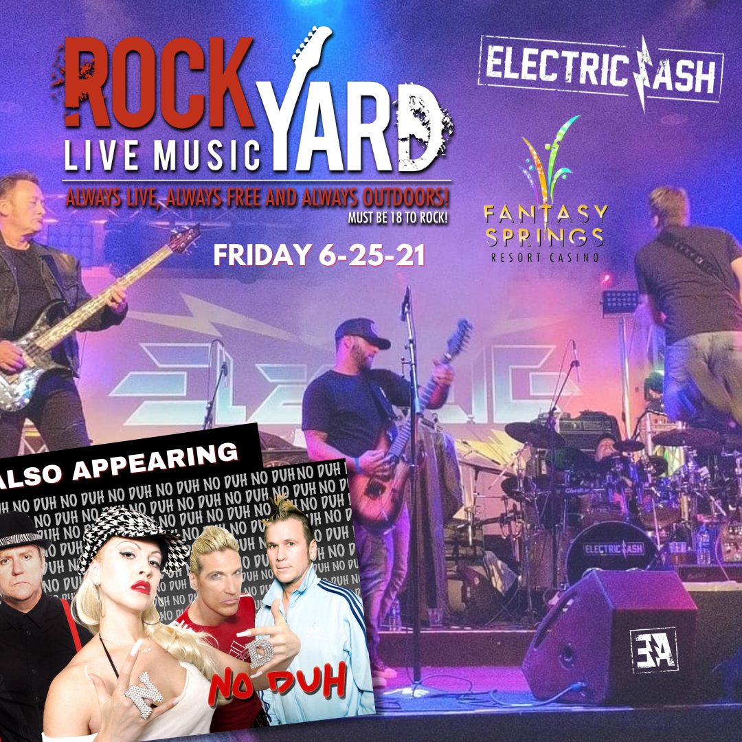 Electric Ash: Live Band for Clubs, Casinos, Festivals & Private Events ...